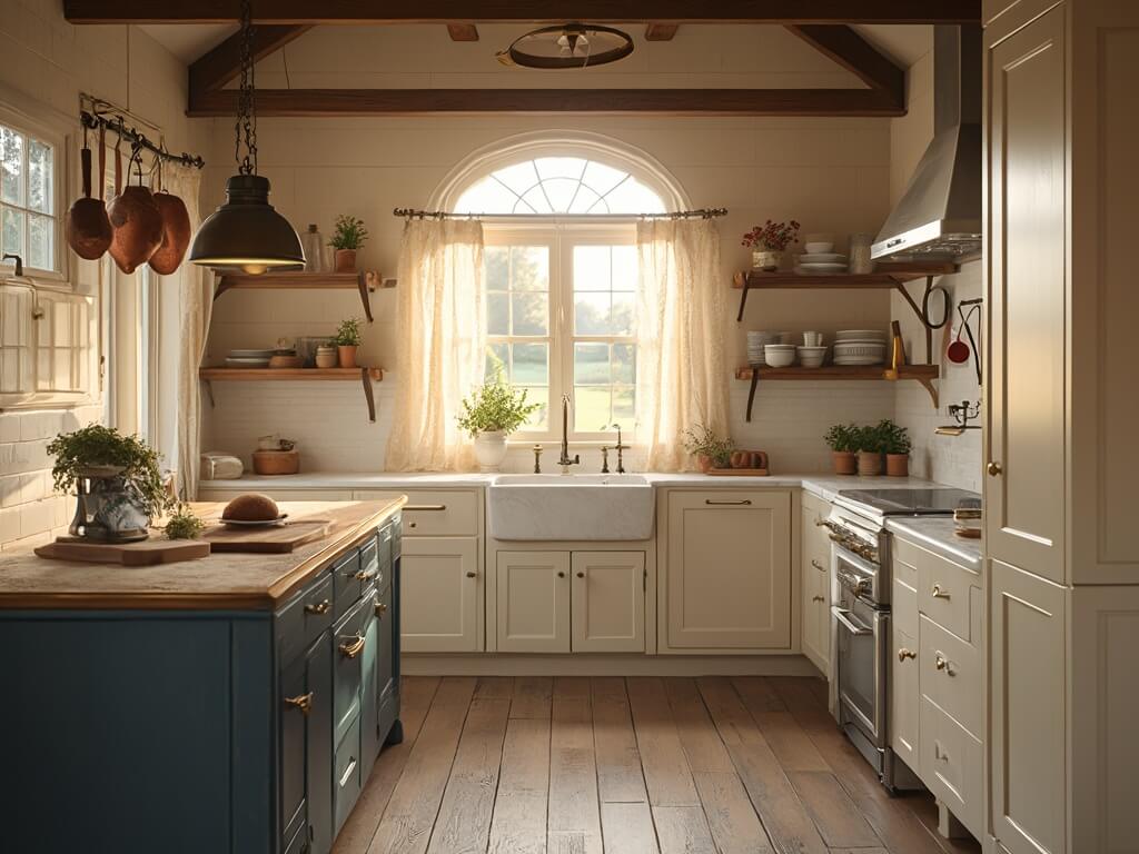 Farmhouse Kitchen Cabinets: Creating Warmth and Charm in Your Culinary ...