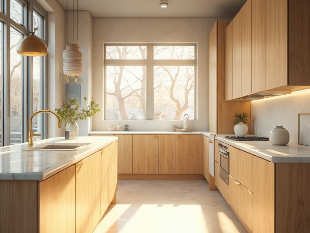 Natural Maple Kitchen Cabinets: A Comprehensive Design Guide - SereneHaus